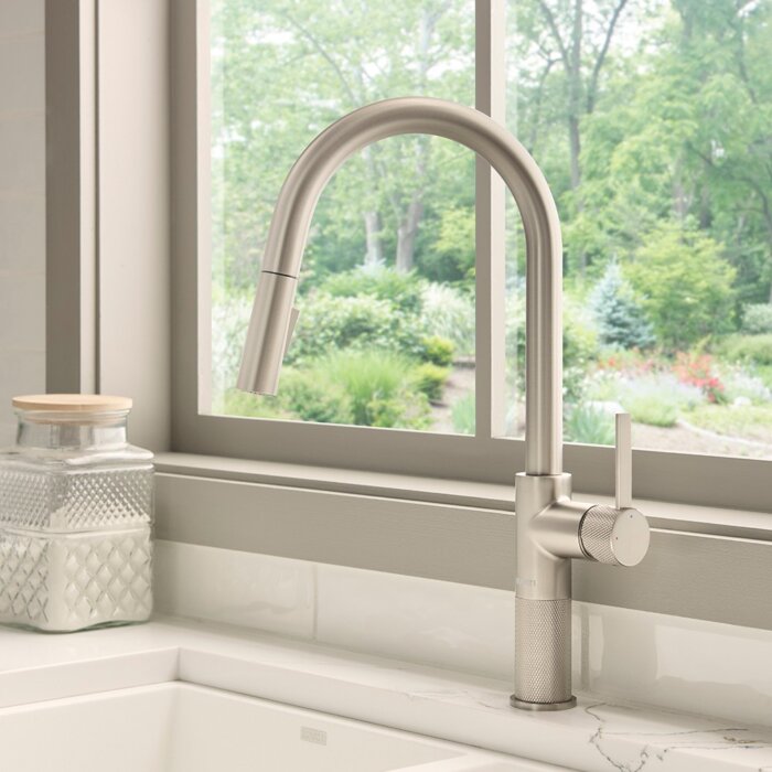 Isola Model: RVF1248BN Ruvati Isola Single Handle Pull Down Kitchen Fa ...