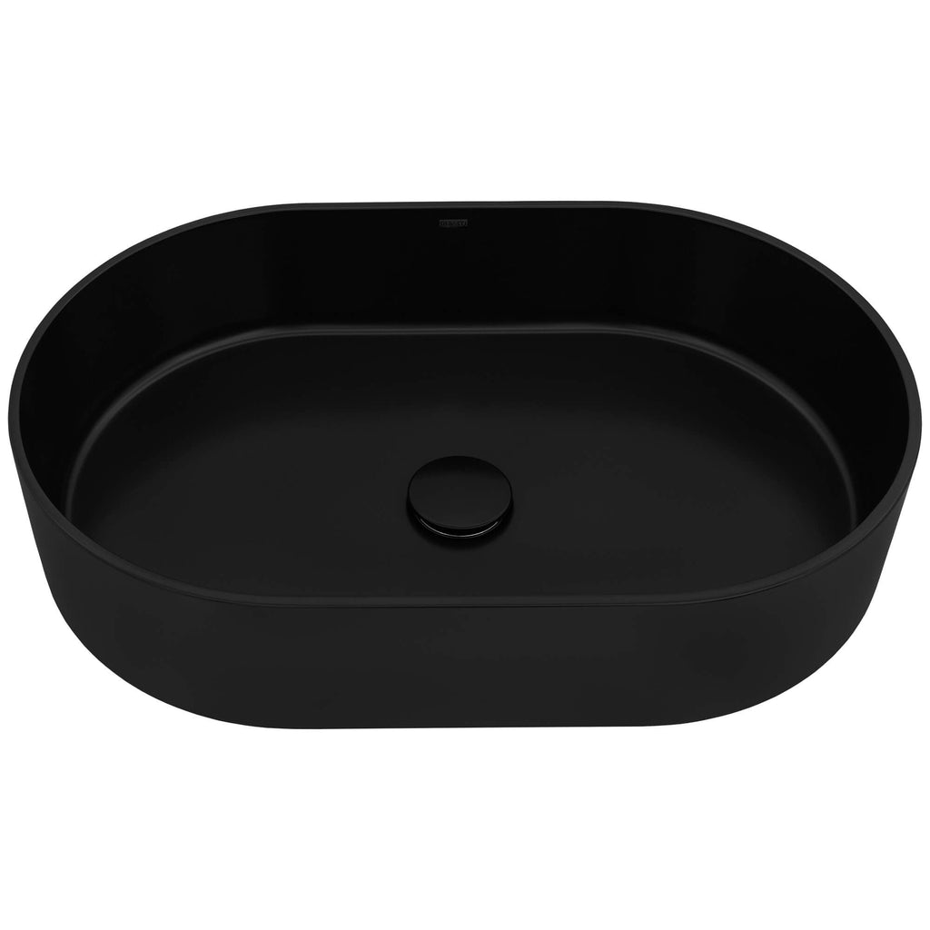 Omnia Model: RVB2550BK Ruvati 23-inch Matte Black epiStone Solid Surfa ...