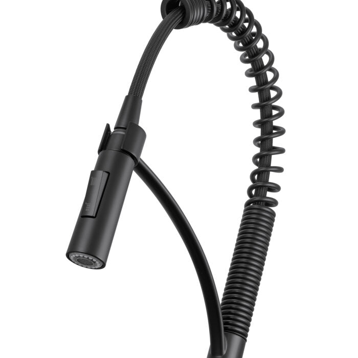 Seneca Model: RVF1236MB Ruvati Seneca Matte Black Single Handle Pull D ...