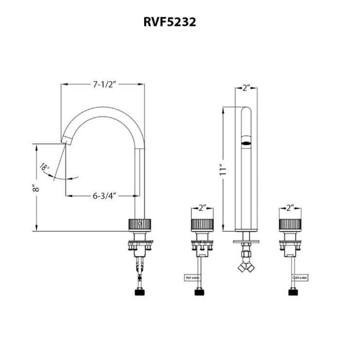 Athena Model: RVF5232MB Ruvati Athena Two Handle Stone Marble Inlay Gr ...