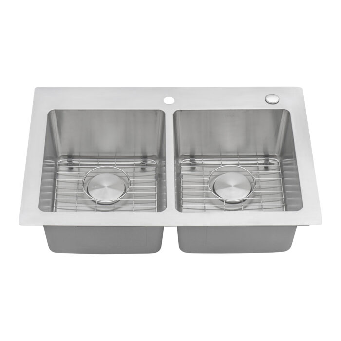 Modena Model: RVM5150 Ruvati 33 x 22 inch Drop-in Topmount Kitchen Sin ...